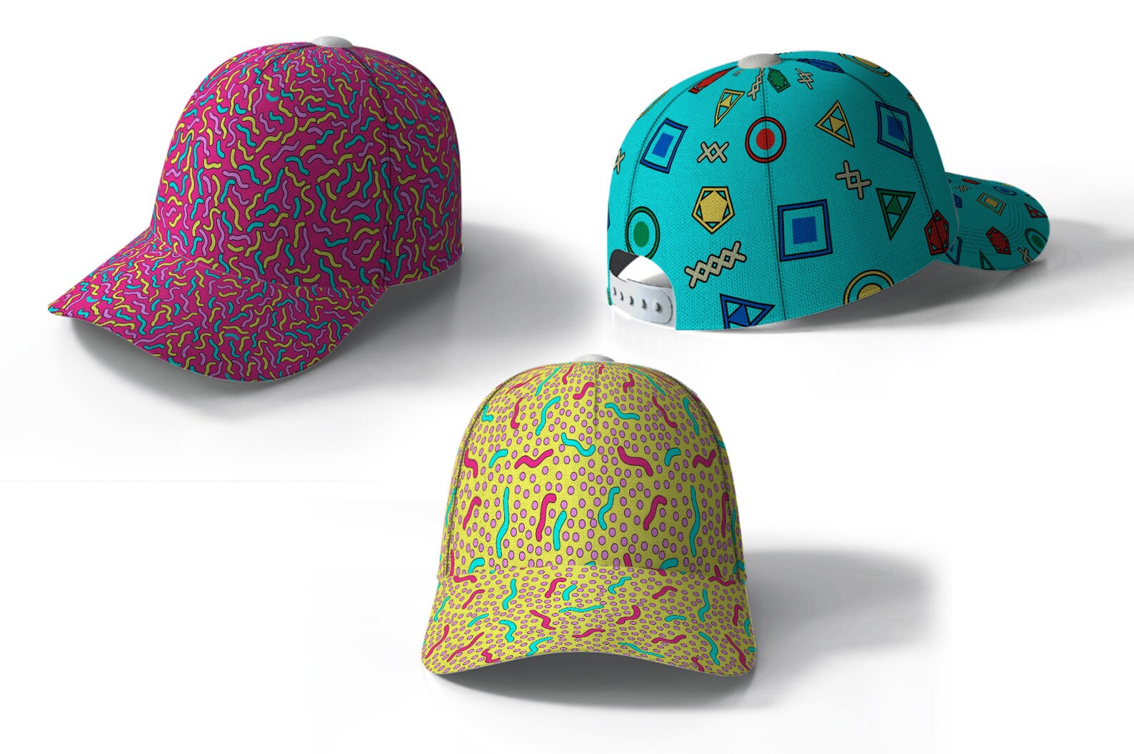 MEMPHIS DIGITAL PAPER: 12 X 12 Memphis Patterns, Scrapbook Patterns ...