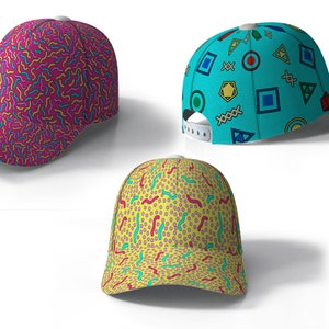 MEMPHIS DIGITAL PAPER: 12" X 12" Memphis Patterns, Scrapbook Patterns ...