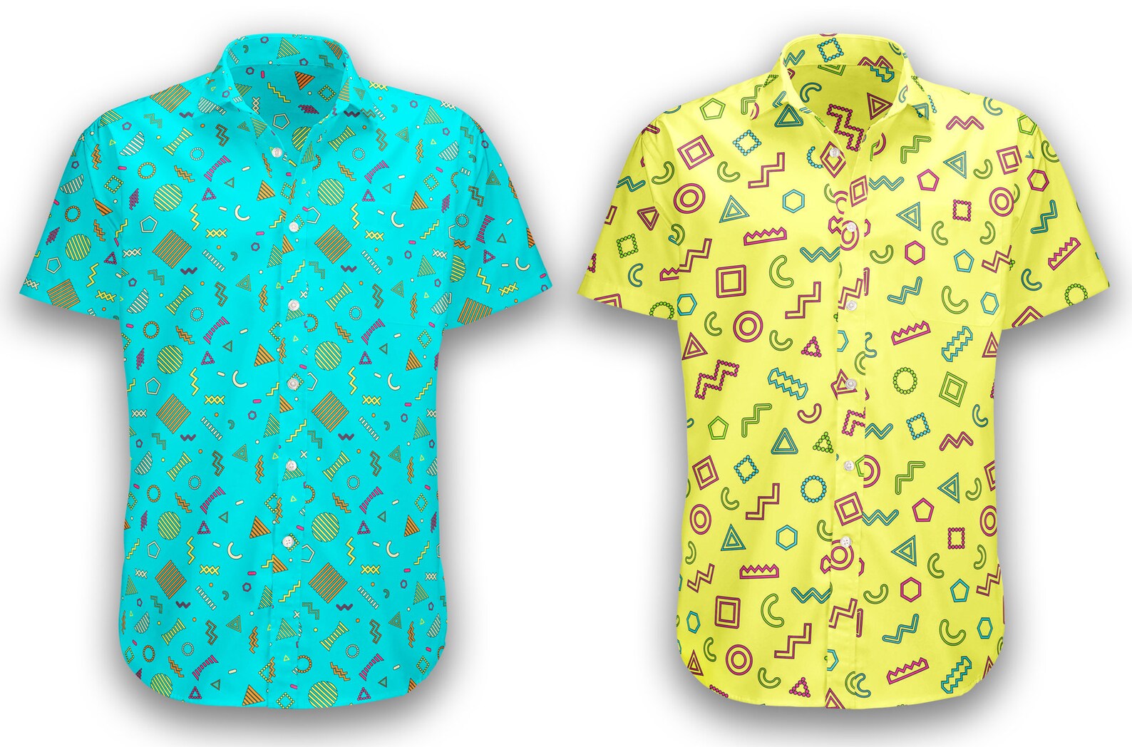 MEMPHIS DIGITAL PAPER: 12" X 12" Memphis Patterns, Scrapbook Patterns ...