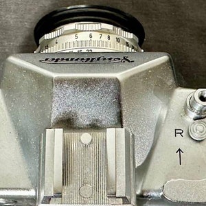 Voigtlander Bessamatic 35mm SLR Camera Color-skopar X 50mm F2.8 Lens 1960 - Etsy