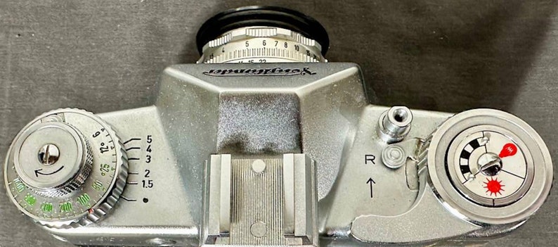 Voigtlander Bessamatic 35mm SLR Camera Color-skopar X 50mm F2.8 Lens 1960 - Etsy