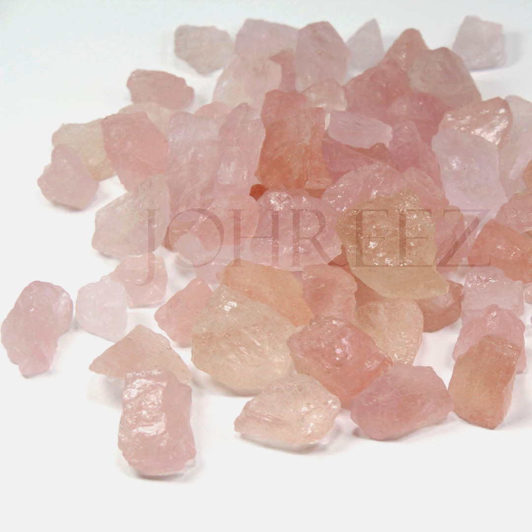 Raw Pink Morganite Crystal: Natural Rough Gemstone - Etsy