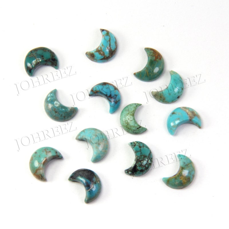 Turquoise Moon - Etsy
