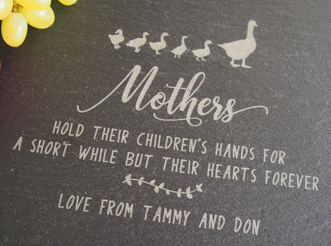 FREE DELIVERY Personalised Engraved Slate Rectangular Plate - Etsy ...