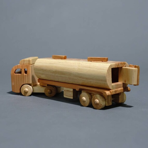 Wooden Tank Truck Long Size Eco Friendly Unpainted Clear - Etsy