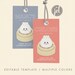Dumpling Tag Thank You Tag Birthday Party Baby Shower Favor Tags up up ...