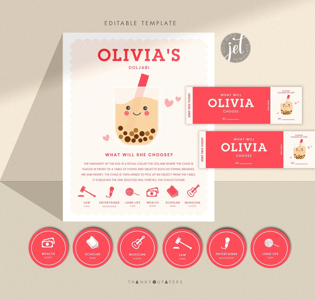 Boba Bubble Tea Boba Boba Tea Tapioca Milk Tea Party Pink Boba Birthday ...