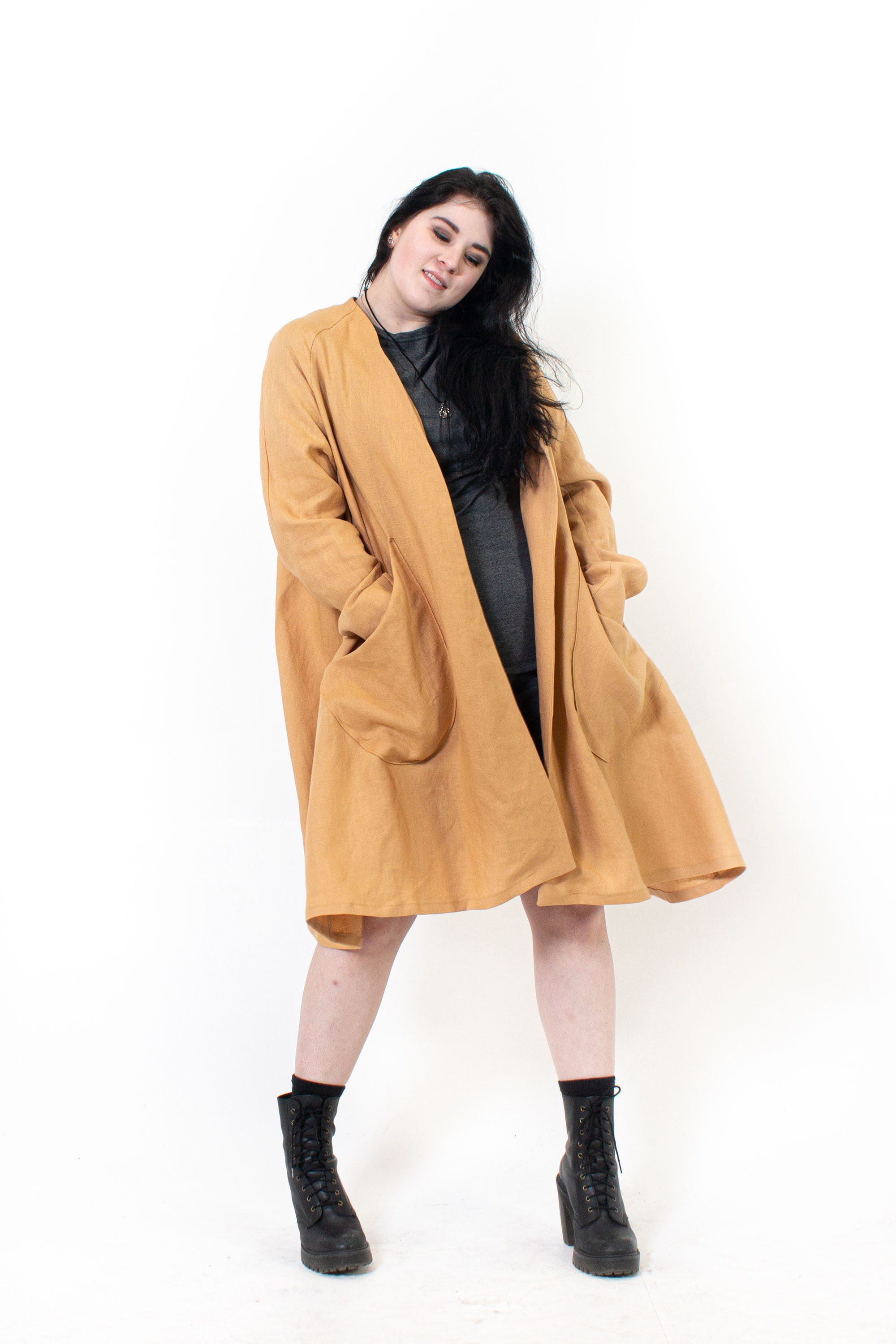 Stella Women's Duster Coat PDF Easy Sewing Pattern for - Etsy