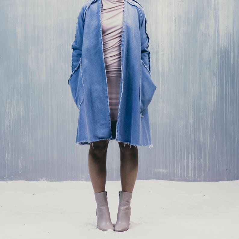 Stella Women's Duster Coat PDF Easy Sewing Pattern for - Etsy