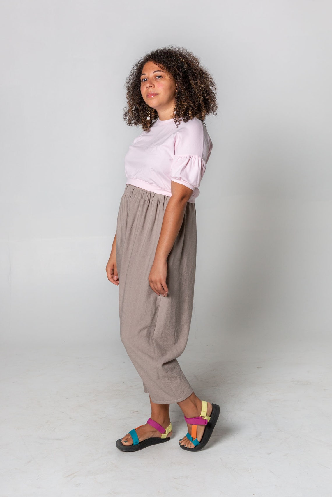 Drop Crotch Pants Easy Sewing Pattern, PDF Downloadable Pattern - Etsy