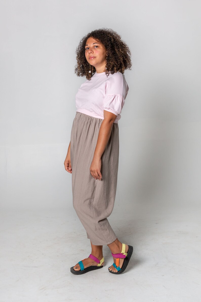 Drop Crotch Pants Easy Sewing Pattern, PDF Downloadable Pattern - Etsy