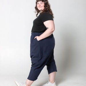 Drop Crotch Pants Easy Sewing Pattern, PDF Downloadable Pattern - Etsy