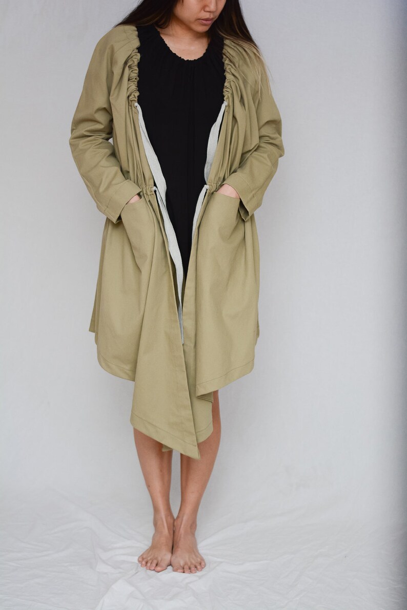 Helen Duster Jacket Women's Coat Sewing Pattern Printed Paper Pattern ...