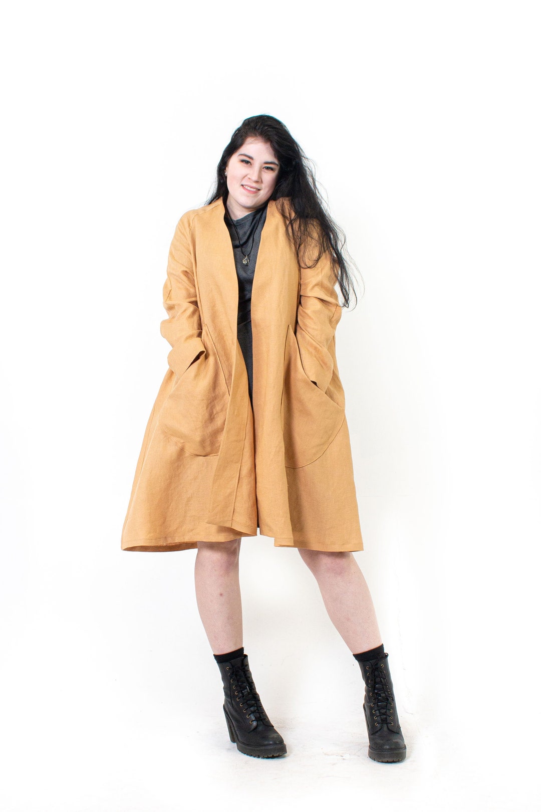 Women's Stella Coat Pattern, PDF Sewing Patterns, Fall Coat Pattern ...