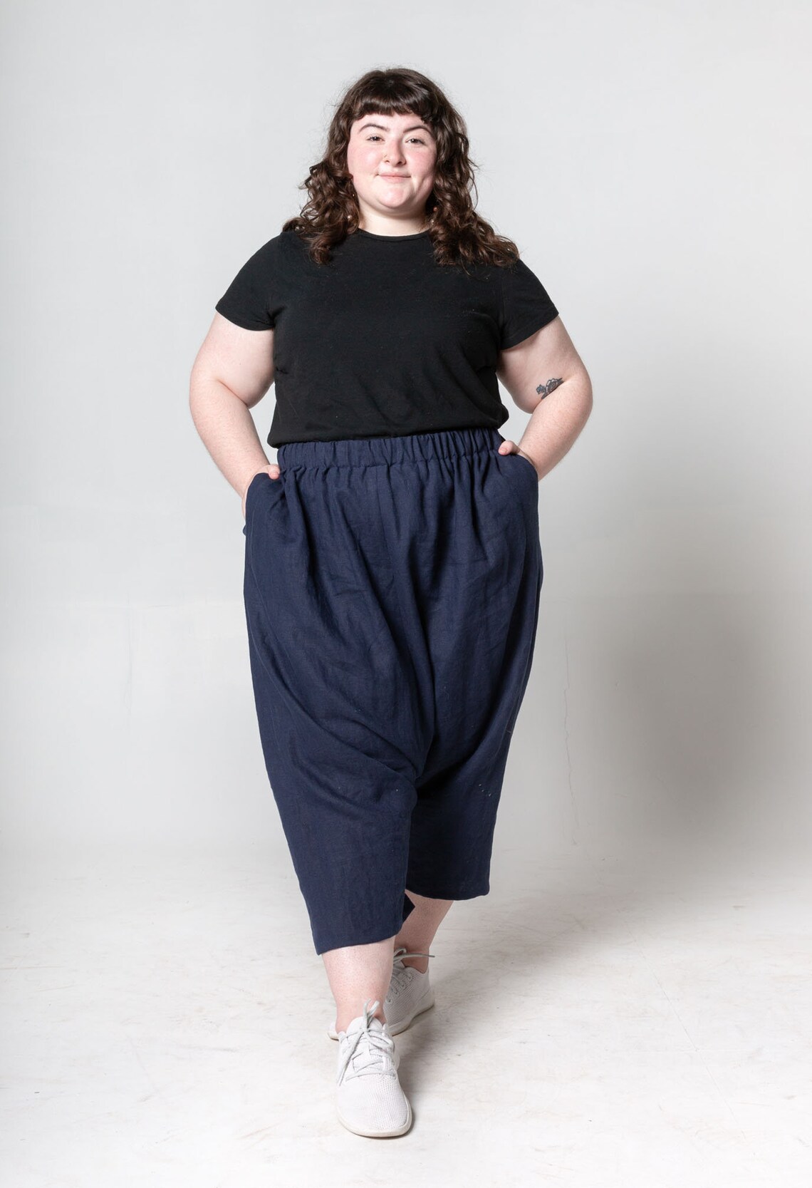 Drop Crotch Pants Easy Sewing Pattern, PDF Downloadable Pattern - Etsy