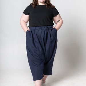 Drop Crotch Pants Easy Sewing Pattern, PDF Downloadable Pattern - Etsy