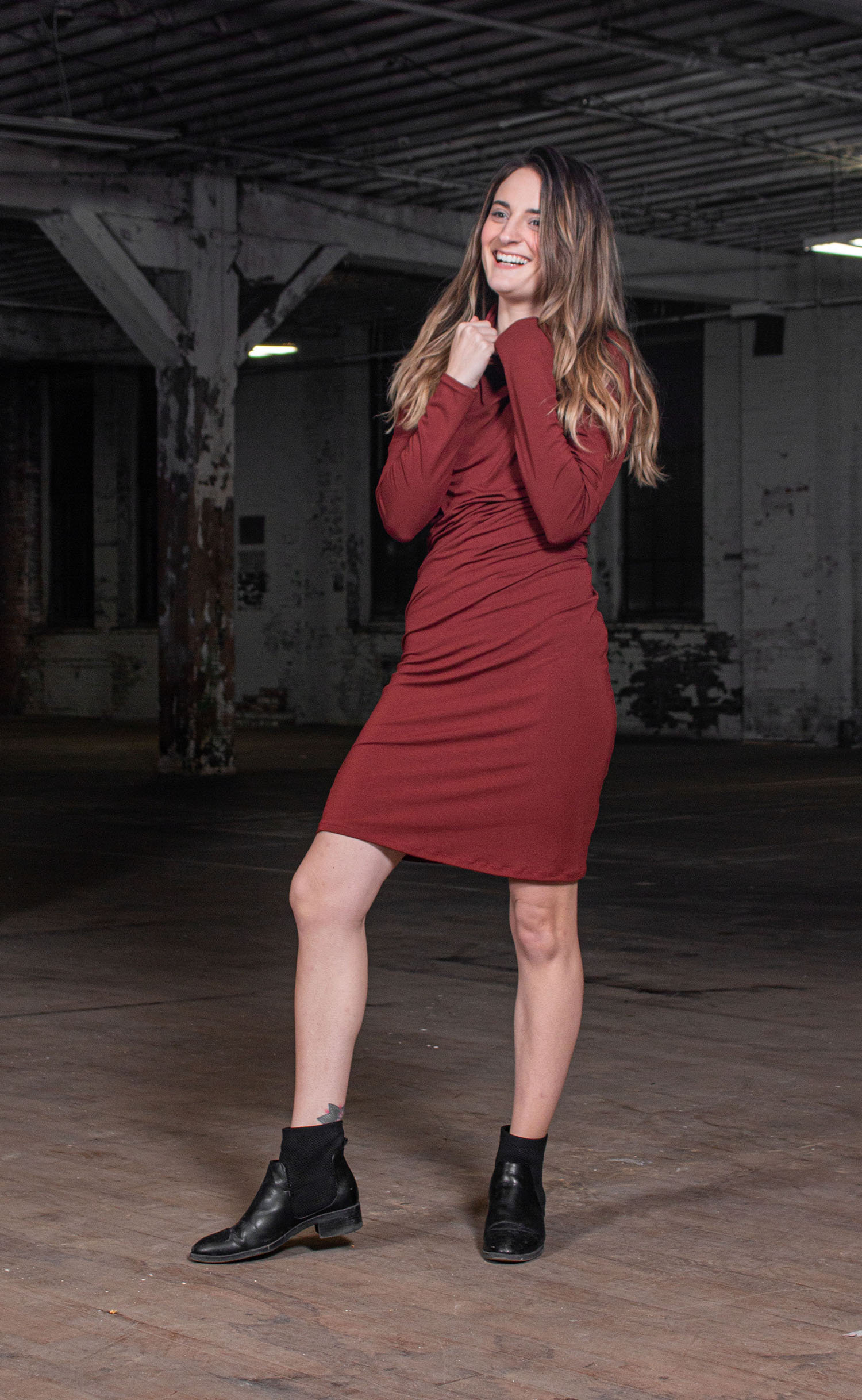 Mildred Knit Dress Pattern a Classic With a Twist Modern Design PDF ...