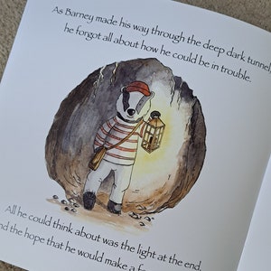 Bella and Barney the Badgers - Etsy