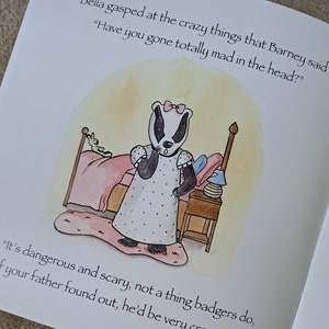 Bella and Barney the Badgers - Etsy