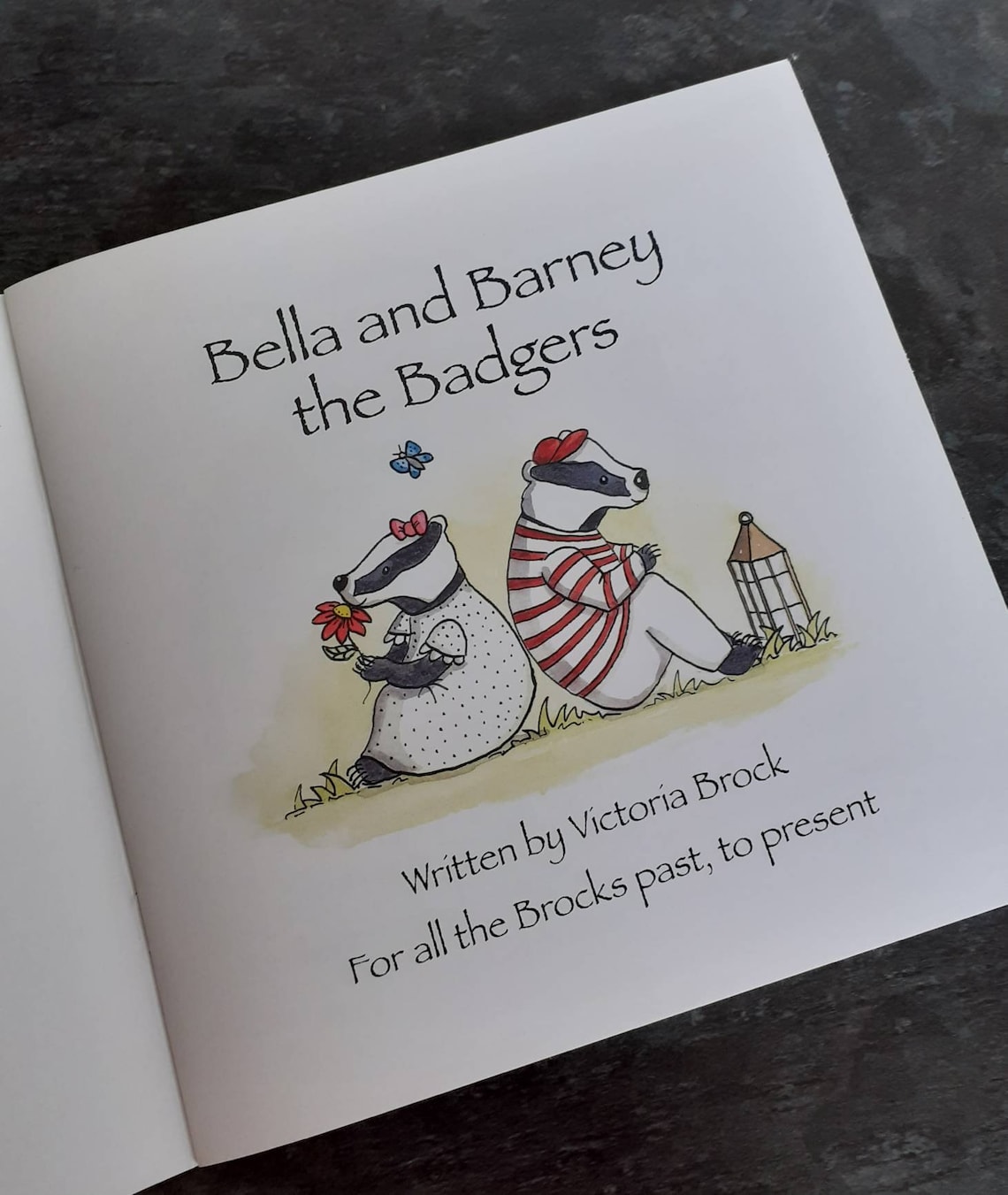 Bella and Barney the Badgers - Etsy