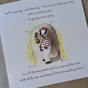 Bella and Barney the Badgers - Etsy