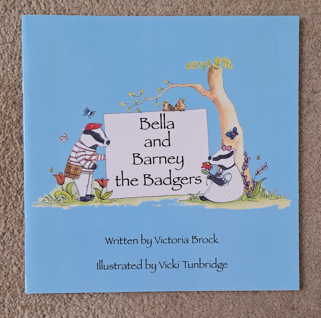 Bella and Barney the Badgers - Etsy