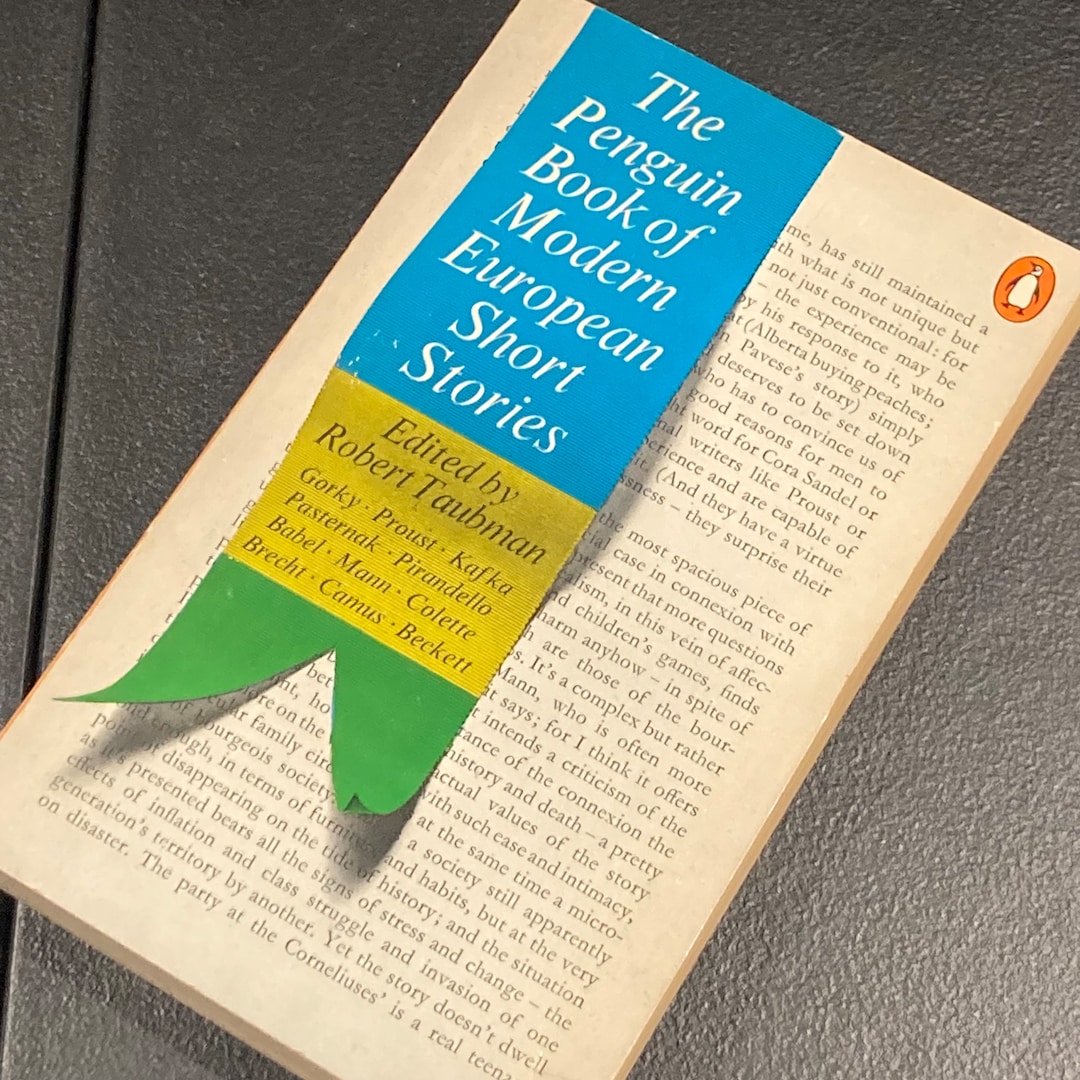 1960s Vintage Penguin Book/short Stories Anthology/the Penguin Book of ...