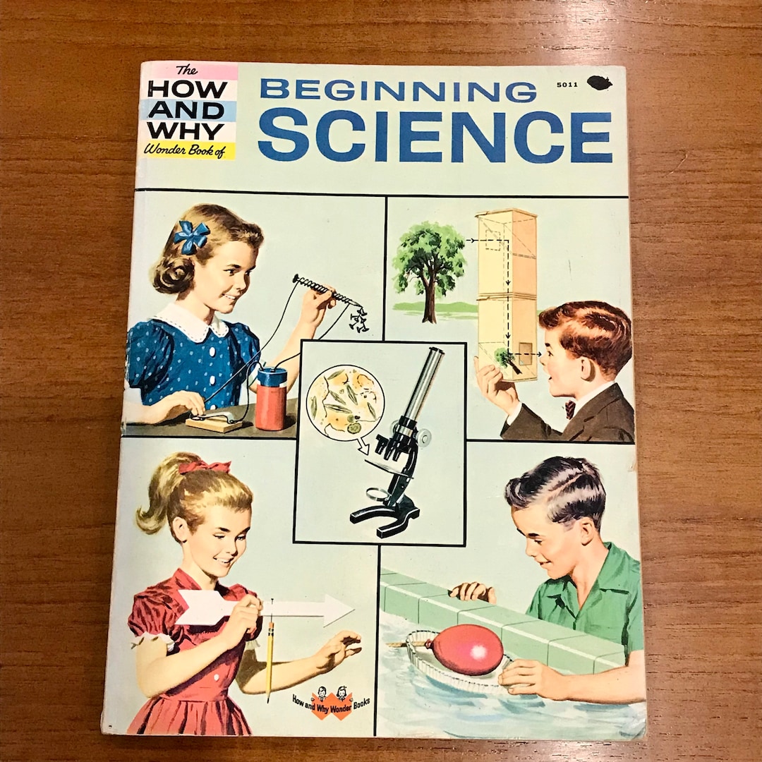 1960s Vintage Childrens Books/how and Why Wonder Books/beginning ...