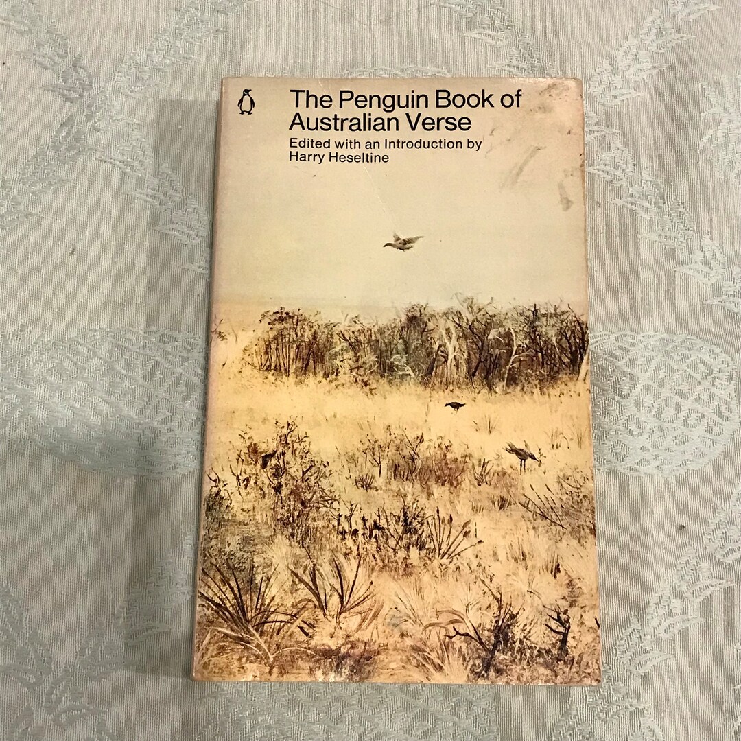 1970s Vintage Penguin/the Penguin Book of Australian Verse/vintage ...