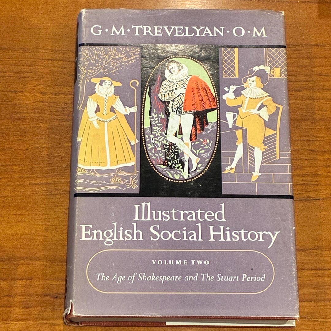 Vintage 1950’s History Book/illustrated English Social History/history ...