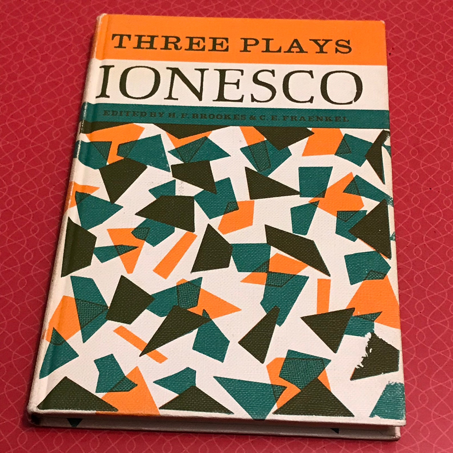 Ionesco/eugène Ionesco/1970s Vintage Book/french Plays/famous - Etsy