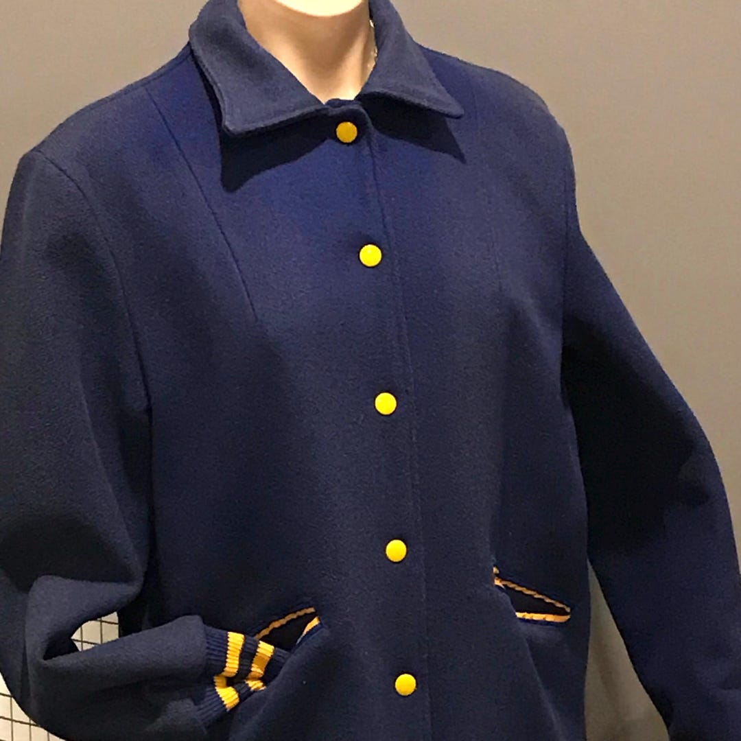 True Vintage Varsity Jacket/circa 1970’s Original Butwin Jacket/small ...