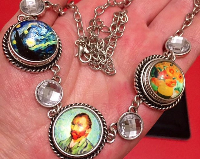 Famous Art Gift/van Gogh/famous Art Jewellery/vincent Van Gogh - Etsy