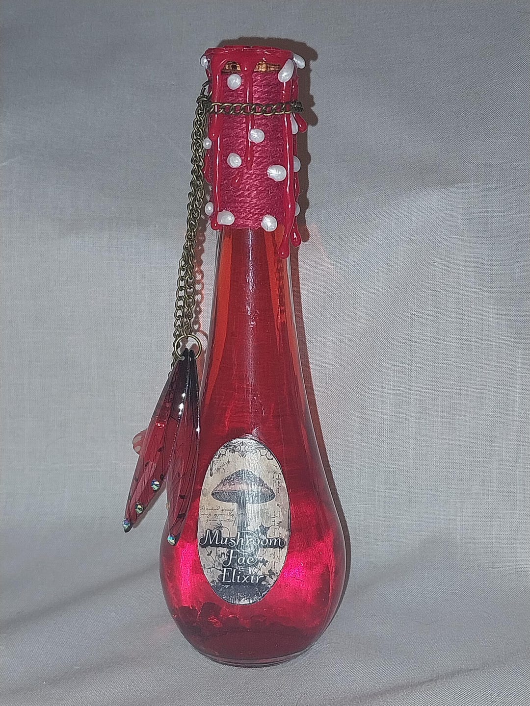 Mushroom Fairy Color Changing Potion Bottle Gift Christmas - Etsy