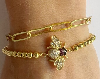 Bee Paperclip Chain - Etsy