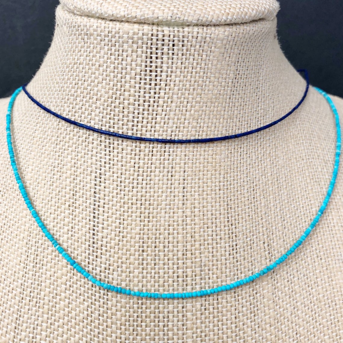 Tiny Turquoise Choker Necklace Dainty Turquoise Choker - Etsy