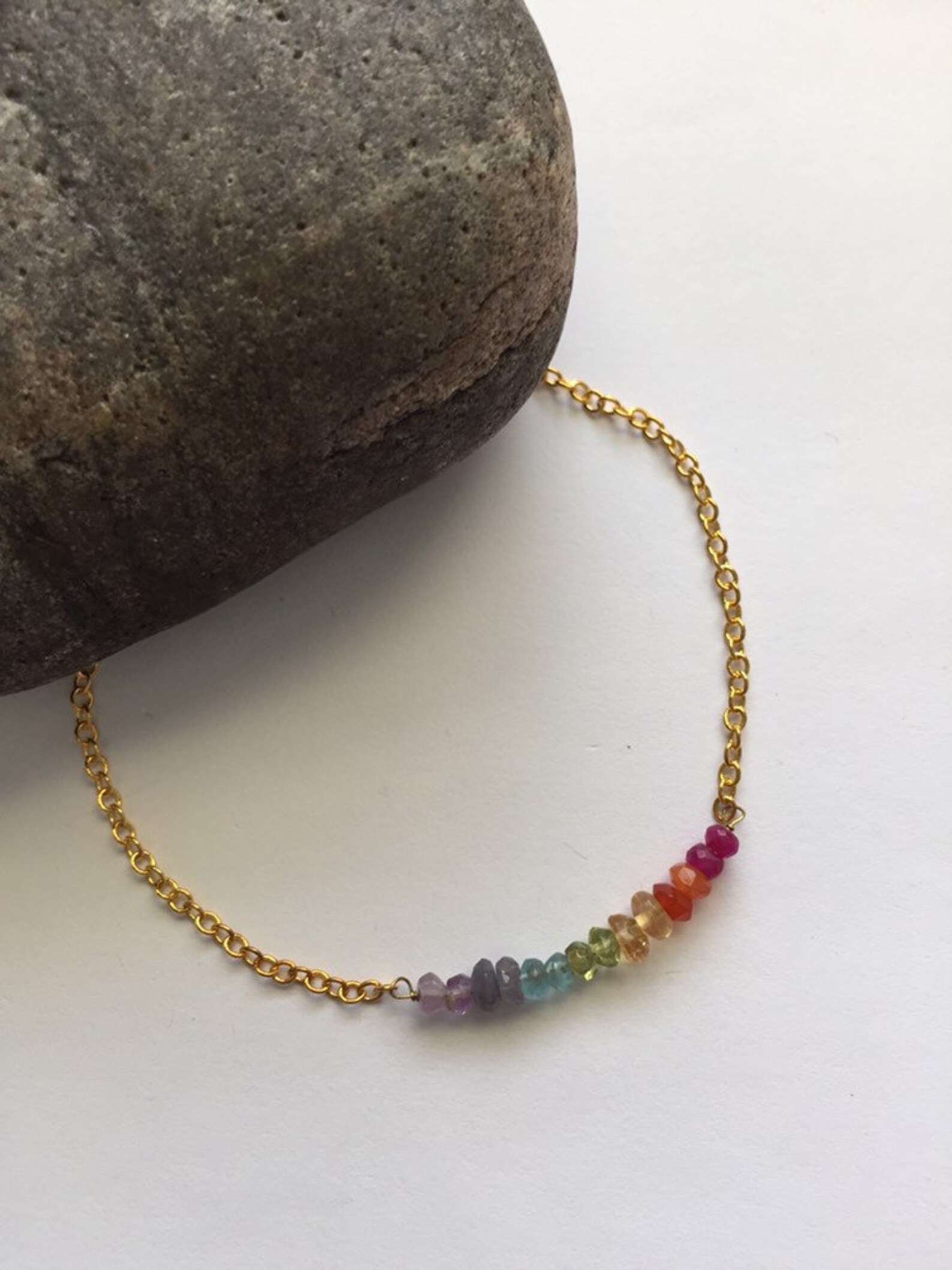 Gemstone Bar Layering Bracelet Birthstone Bar Bracelet - Etsy