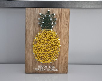Pineapple String Art Template - Etsy