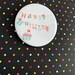 Happy Birthday Pin Button / Pin Buttons / Bday Pin Button - Etsy