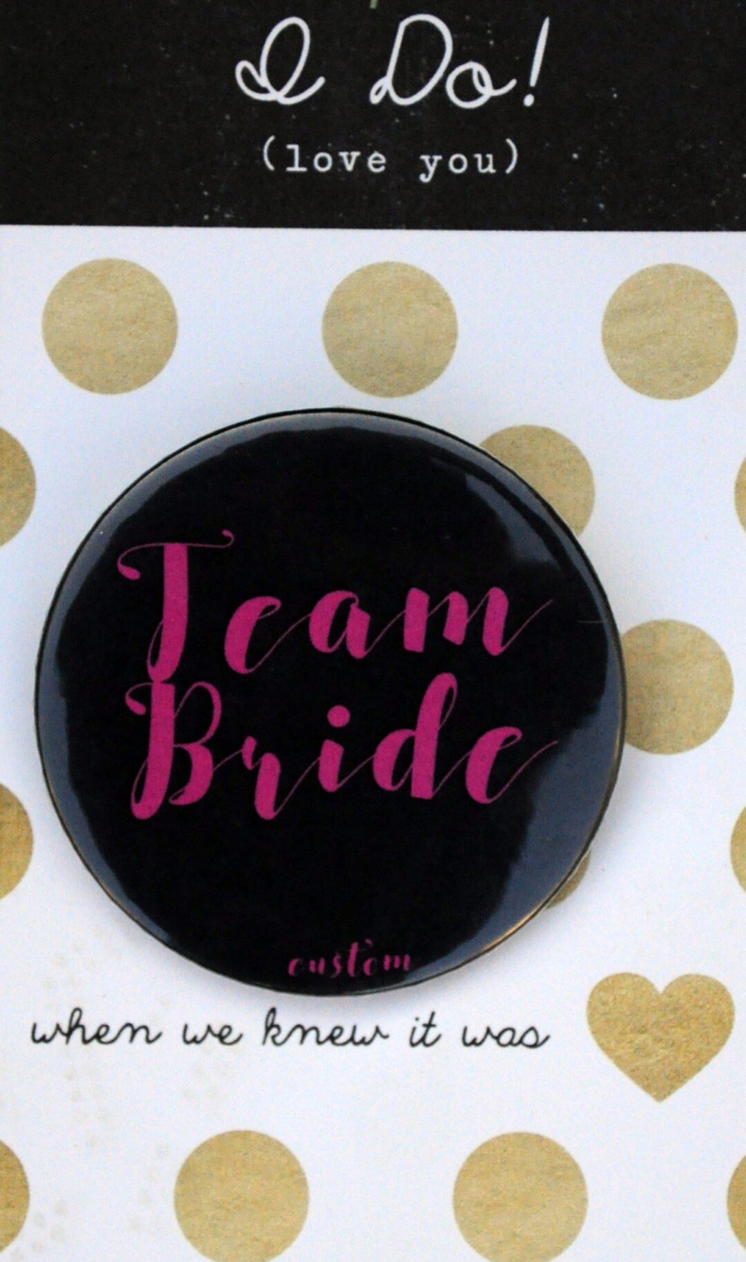 Bride Badge / Bride Button / Pinback Button / Pinback Button / Pin ...