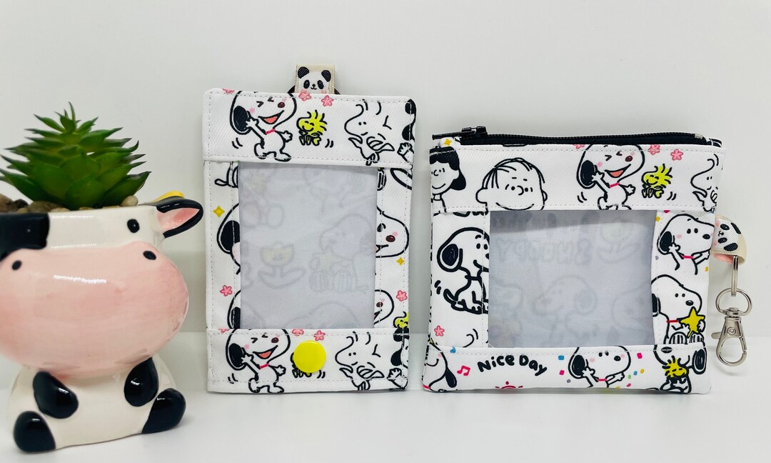 Cute Snoopy Pouch and Card Holder Kit - Etsy