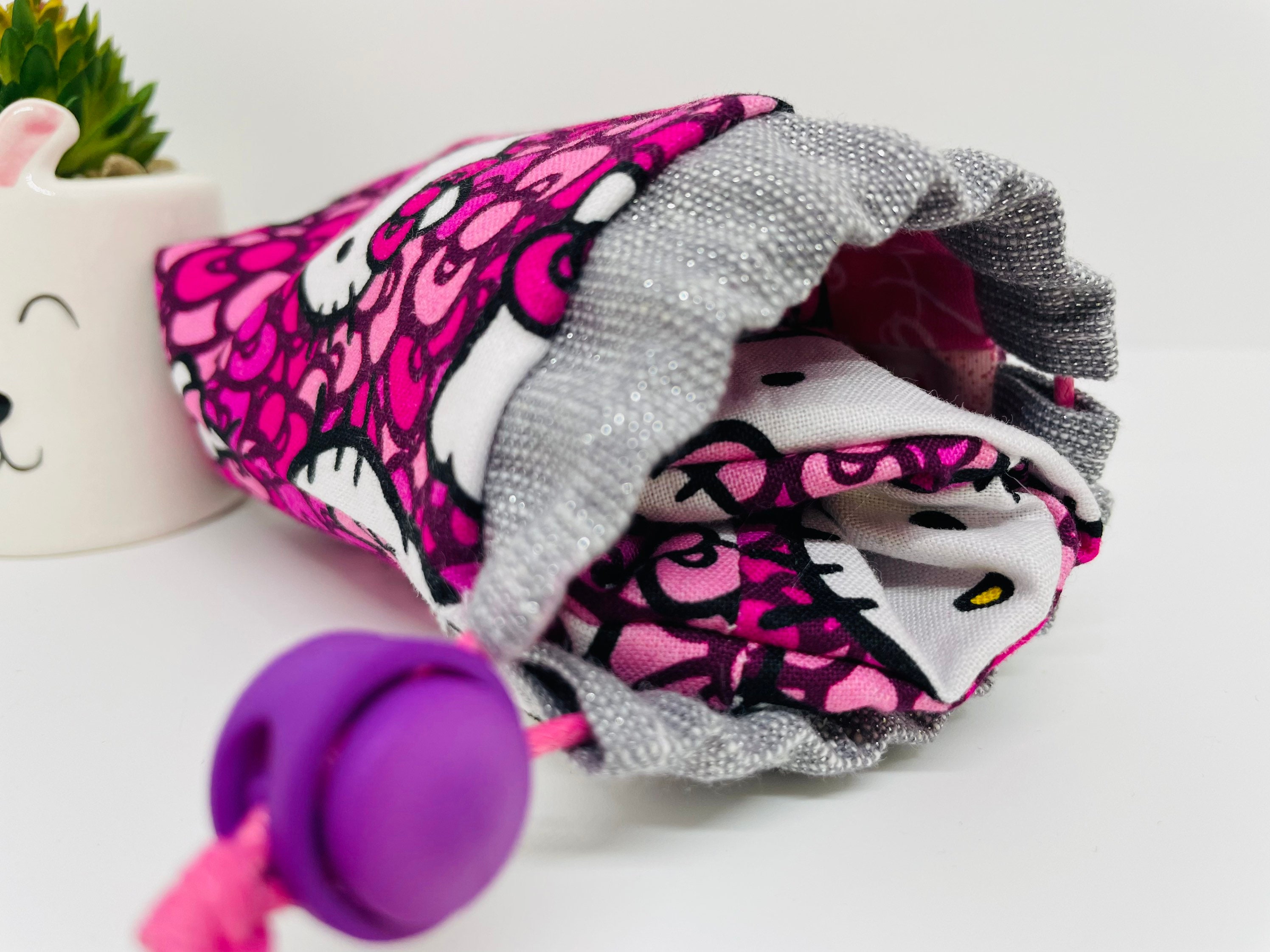 Cute Kitty Cat Kawaii Scrunchy Set - Etsy