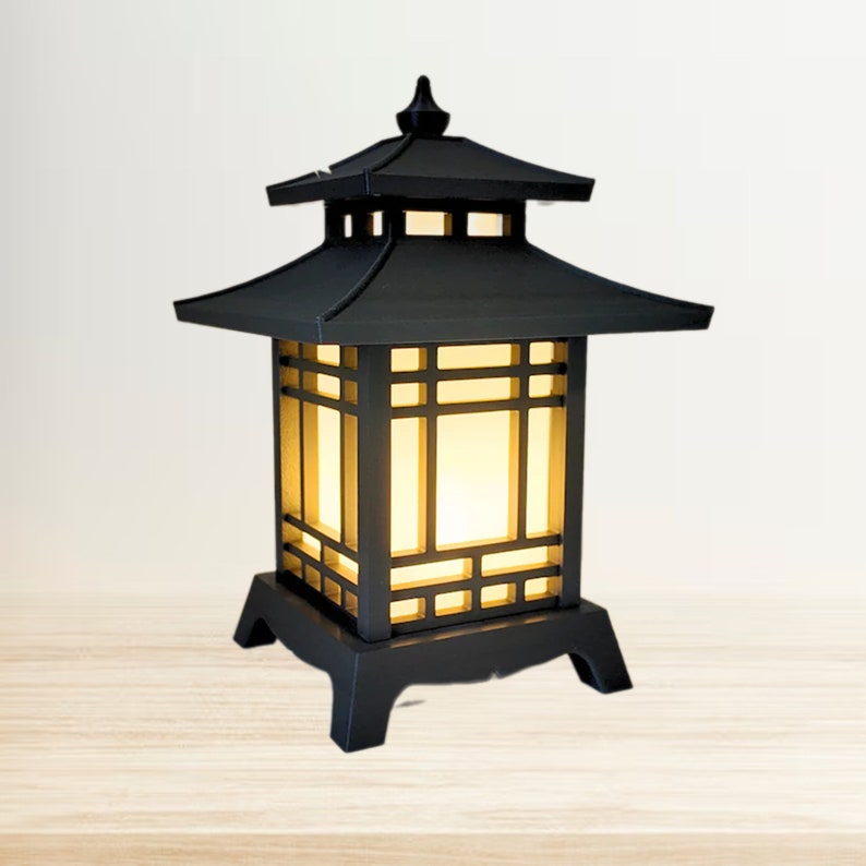 Japanese Pagoda Lantern Japanese Decor Japanese Home Decor - Etsy