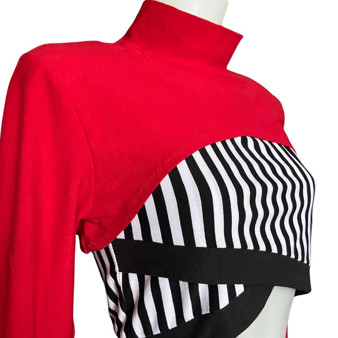 Virgo Crop Shrug (femme-cut) - Fire Spinning Friendly Cotton Blend ...