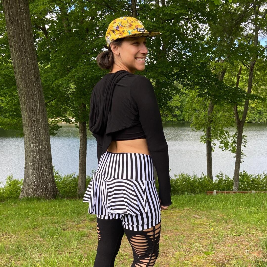 Tela Bustle Shorts - Fire-spinning Friendly Cotton Blend Circus ...