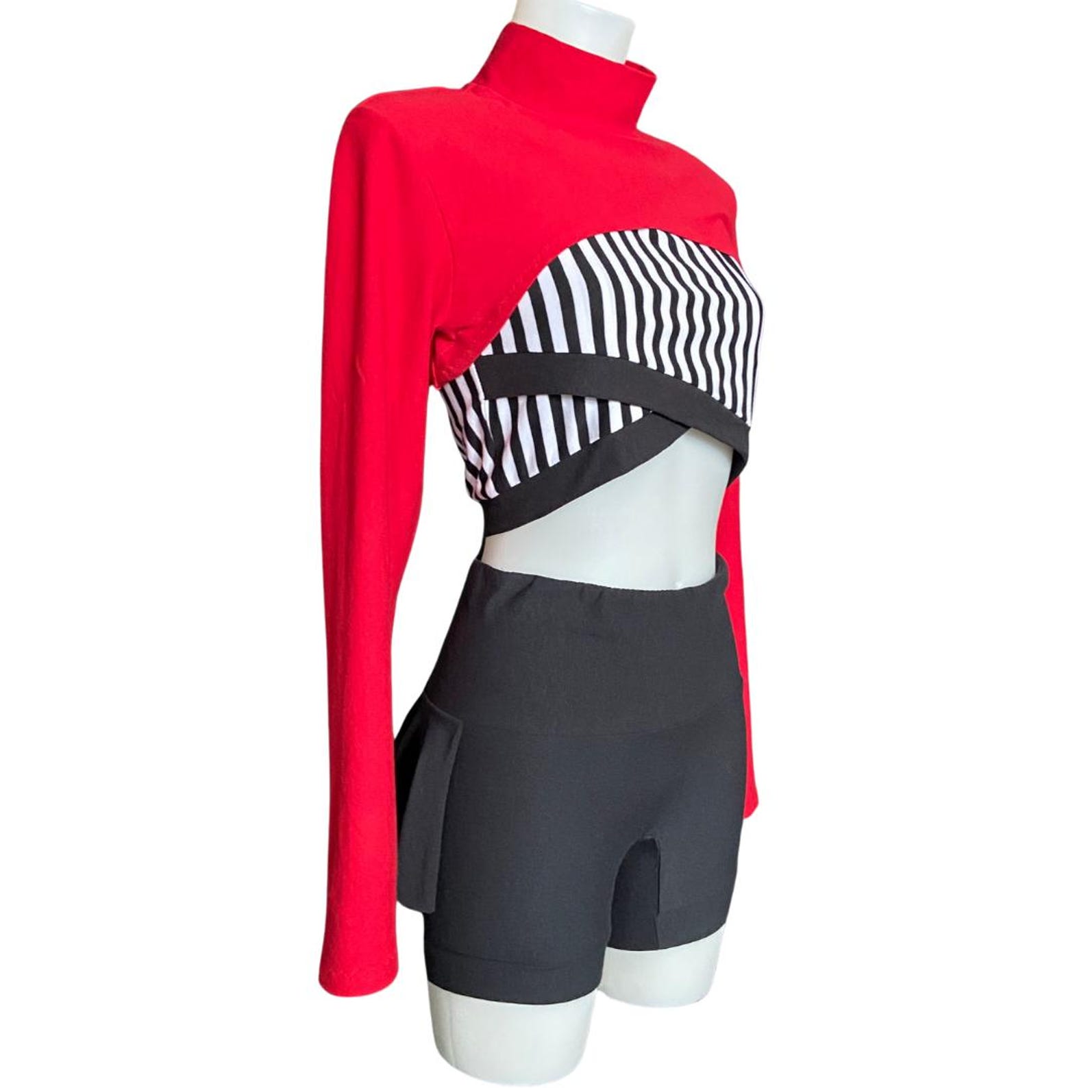 Virgo Crop Shrug (femme-cut) - Fire Spinning Friendly Cotton Blend ...