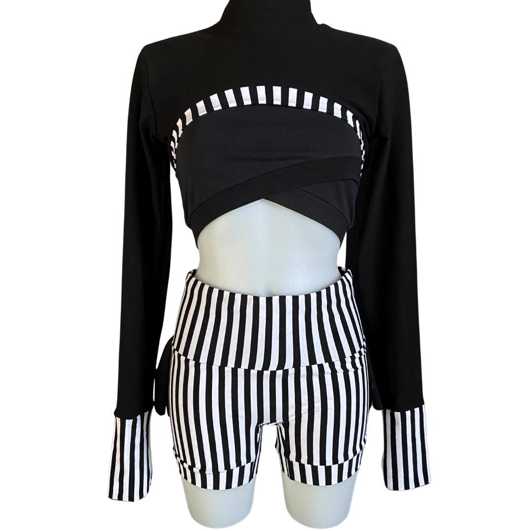 Virgo Crop Shrug (femme-cut) - Fire Spinning Friendly Cotton Blend ...