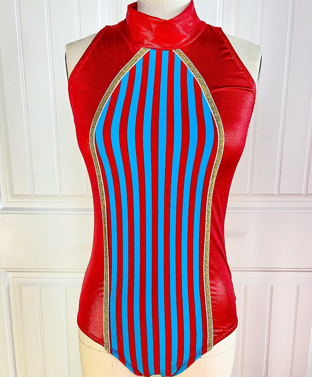 Carnival Stripe Circus Costume - Made to Order - Etsy