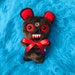 Satanic Scare Bear Plush Creepy Teddy Bear Occult - Etsy