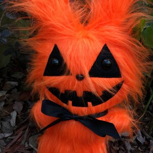 Pumpkin Rabbit Plush Halloween Toys Halloween Bunny - Etsy